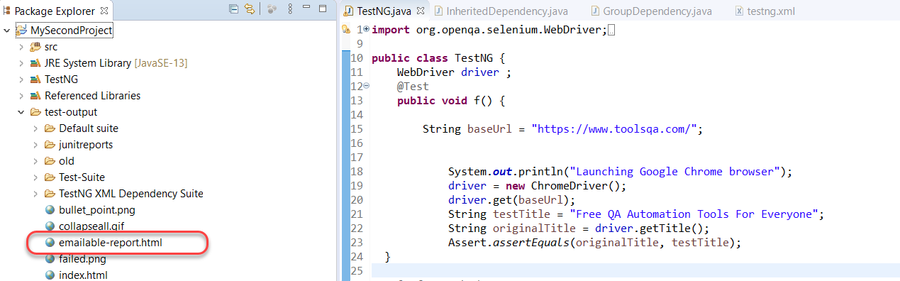 How To Generate Testng Reports And How To Use With Selenium
